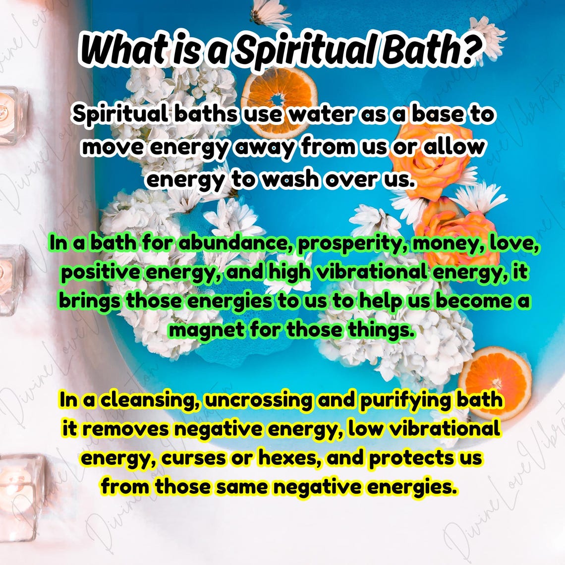 Spiritual Cleansing Bath, Fixed Bath, Spiritual Bath, Spiritual Cleanse ...