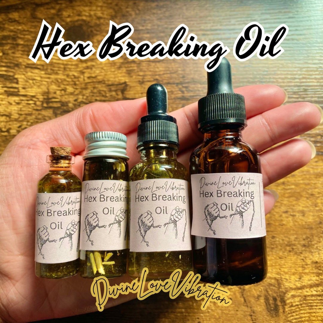 Hex Breaking Oil, Evil Eye, Spiritual Oil, Break Hexes, Remove ...