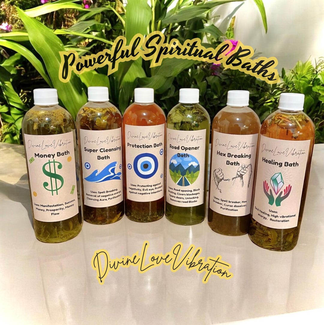 Spiritual Baths, Powerful Blessed Baths, Prosperity Bath, Business Bath ...