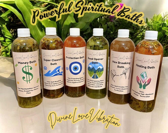 Spiritual Baths, Powerful Blessed Baths, Prosperity Bath, Business Bath ...