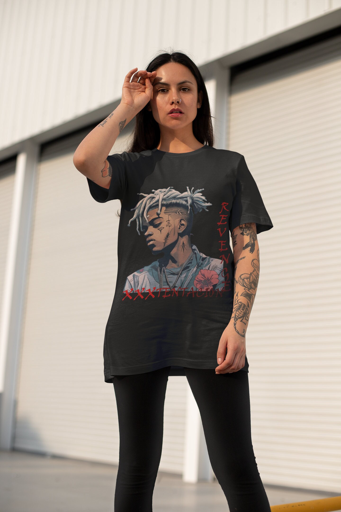 Vintage Xxxtentacion Legends Never Die Graphic Tee Rapper Tee Hip Hop Rap T Shirt Ai Artist