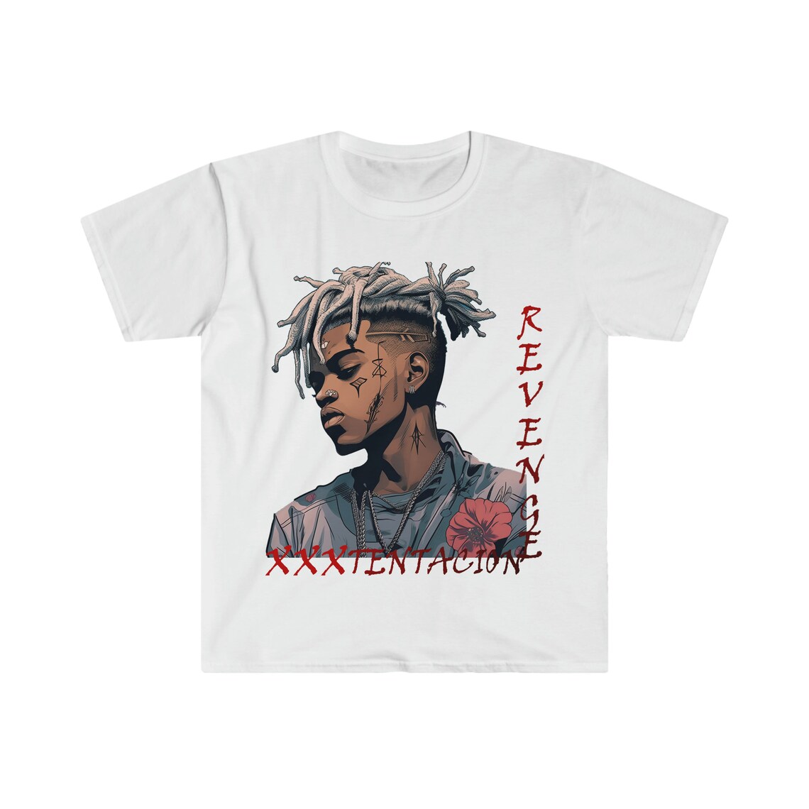 Vintage Xxxtentacion Legends Never Die Graphic Tee Rapper Tee Hip Hop Rap T Shirt Ai Artist