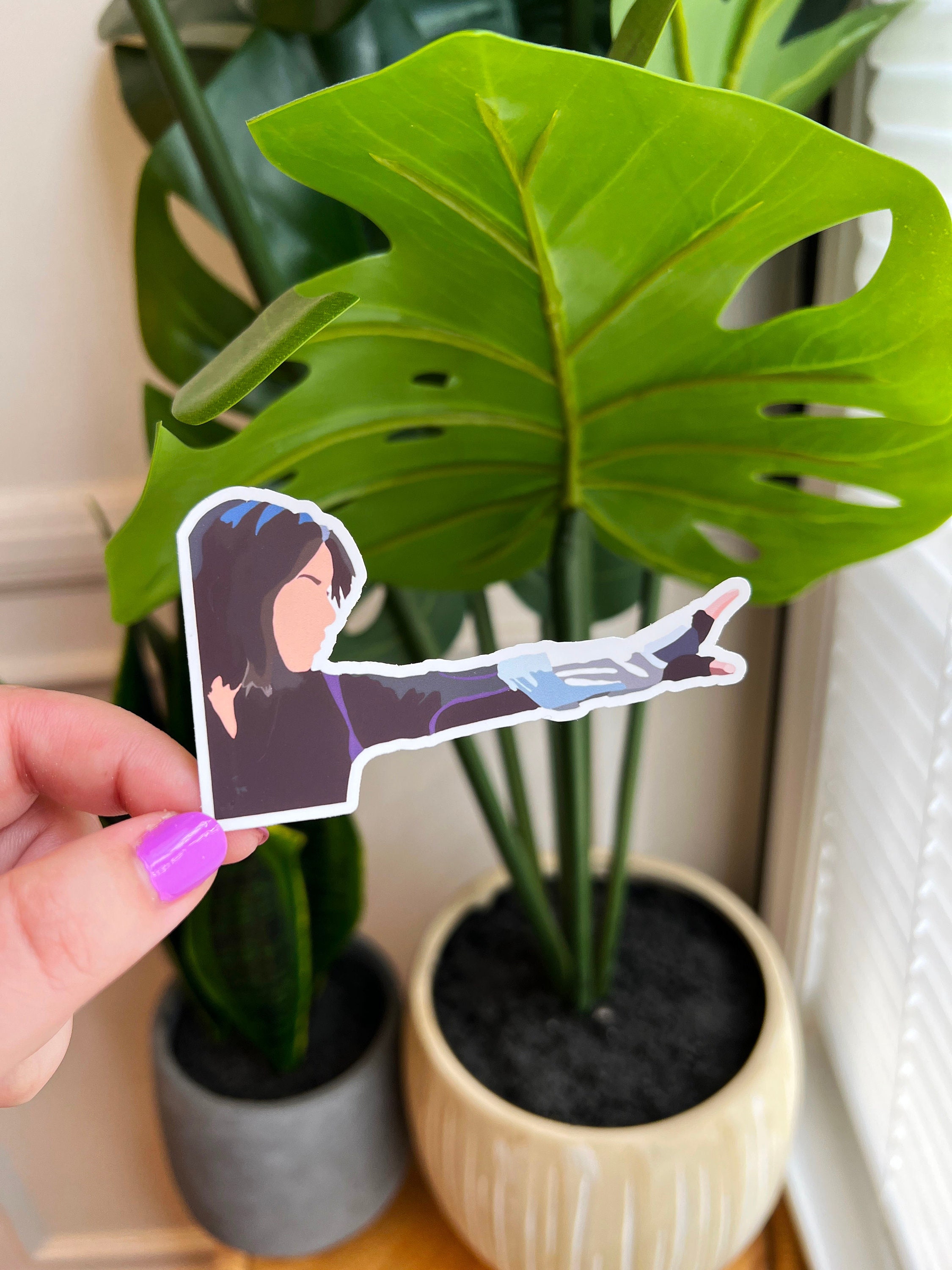 Earthquake Superhero Inspired Marvel Matte Sticker for - Etsy