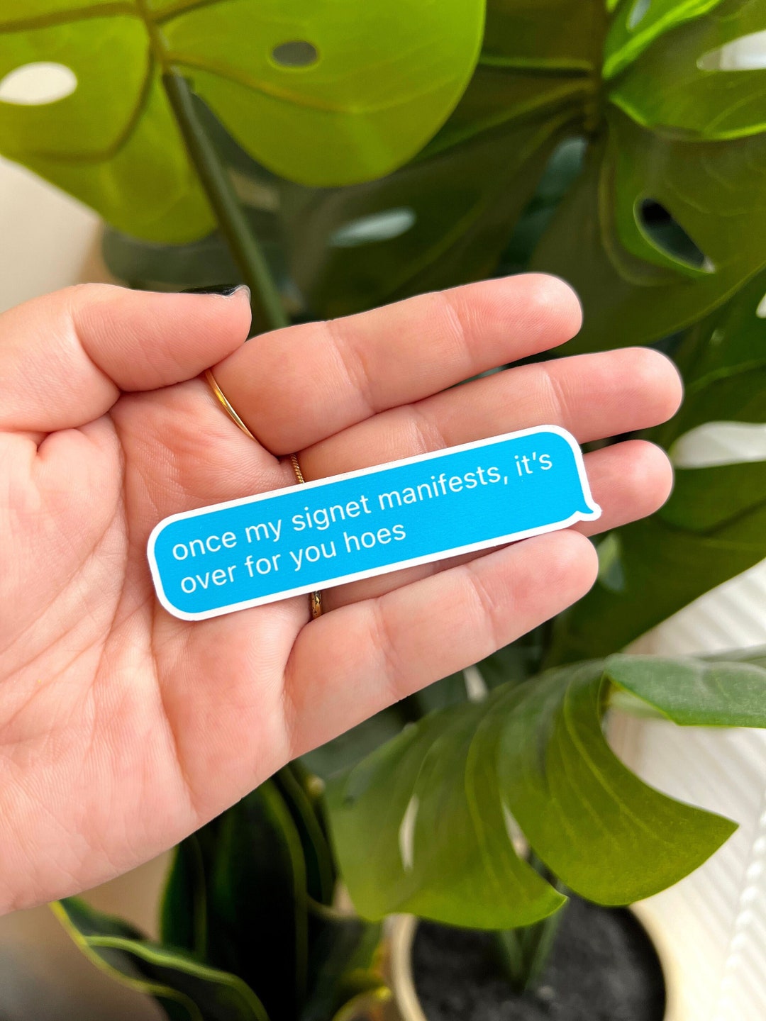 If Riders Could Text Signet Sticker Inspired by Fourth Wing Iron Flame ...