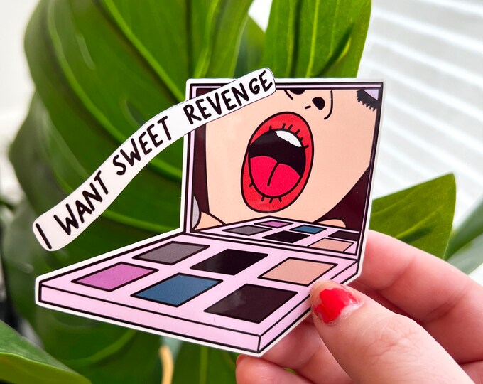 Get Him Back Palette Sticker (water Resistant/glossy) Olivia Rodrigo ...