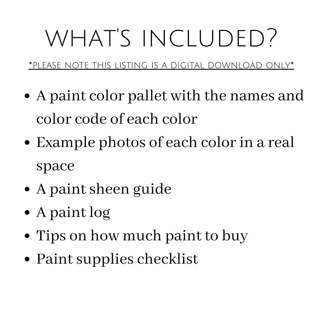 Sherwin Williams Paint Color Pallet, Whole House Color Pallet, Interior ...