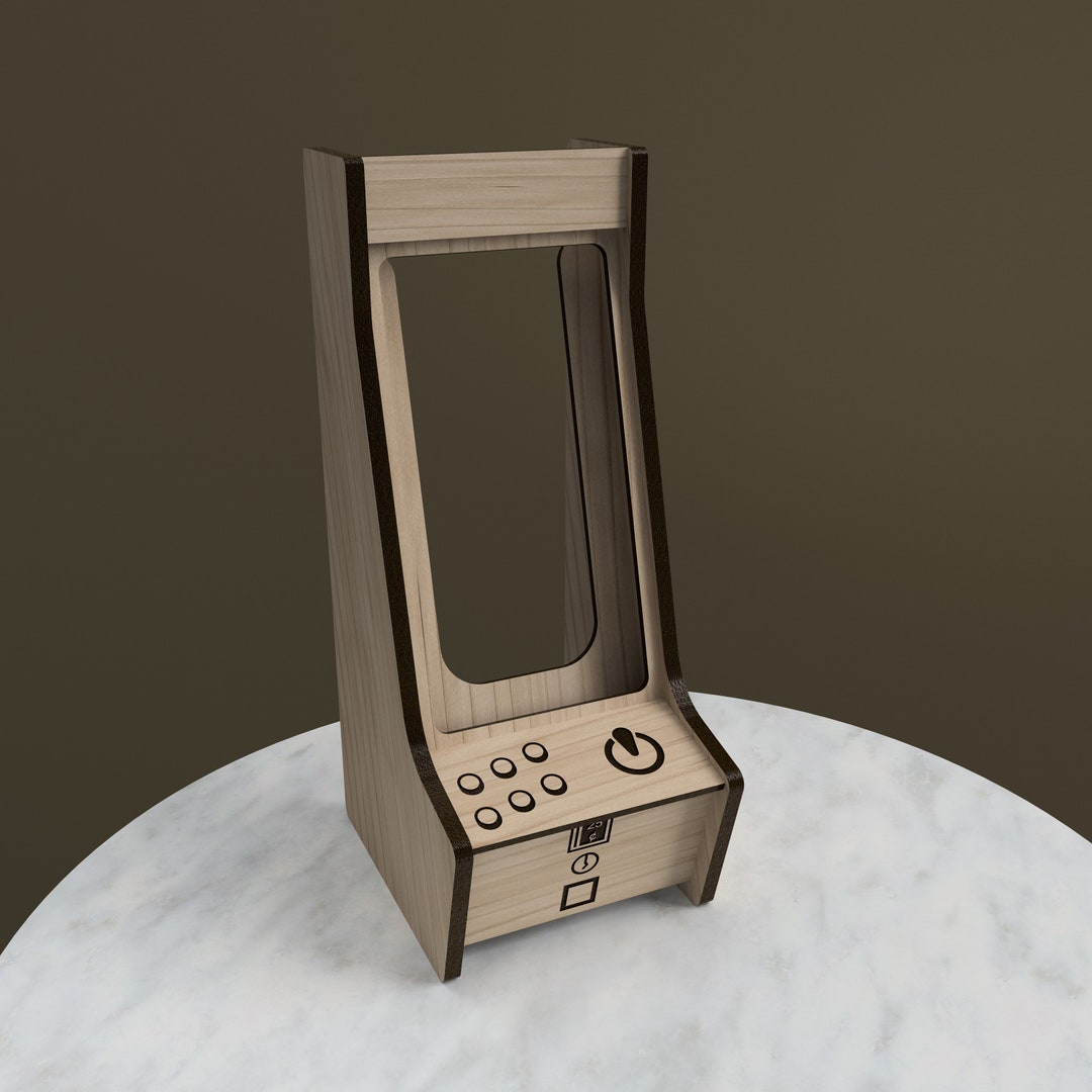 Retro Arcade Cabinet Phone Stand - Etsy