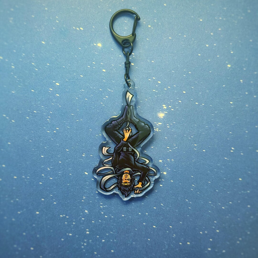 Erasure Hero Sleepy Sensei Charm - 3" (76.2 Mm) MHA Keychain - Etsy