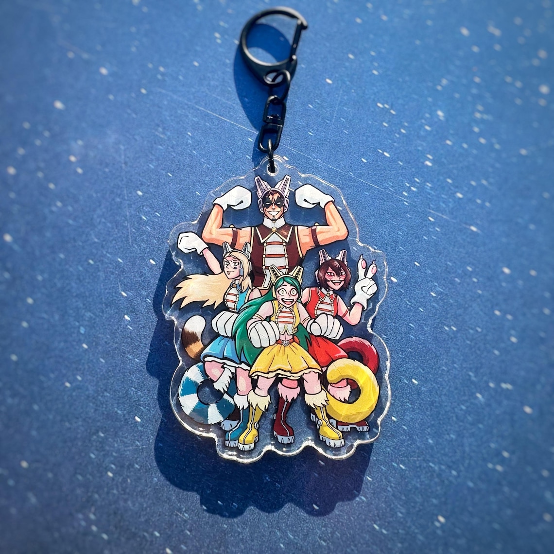 Wild Cat Heroes Charm - 3" (76.2 Mm) MHA Keychain - Etsy