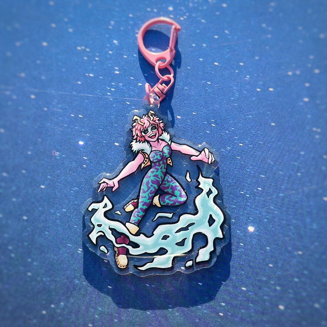 Pinky Hero Charm - 3" (76.2 Mm) MHA Keychain - Etsy
