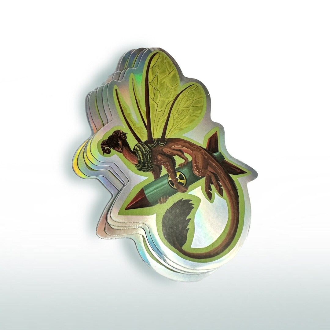 Bomb Bee Dragon Sticker - 3" (76.2 Mm) DSMP Holographic Sticker - Etsy