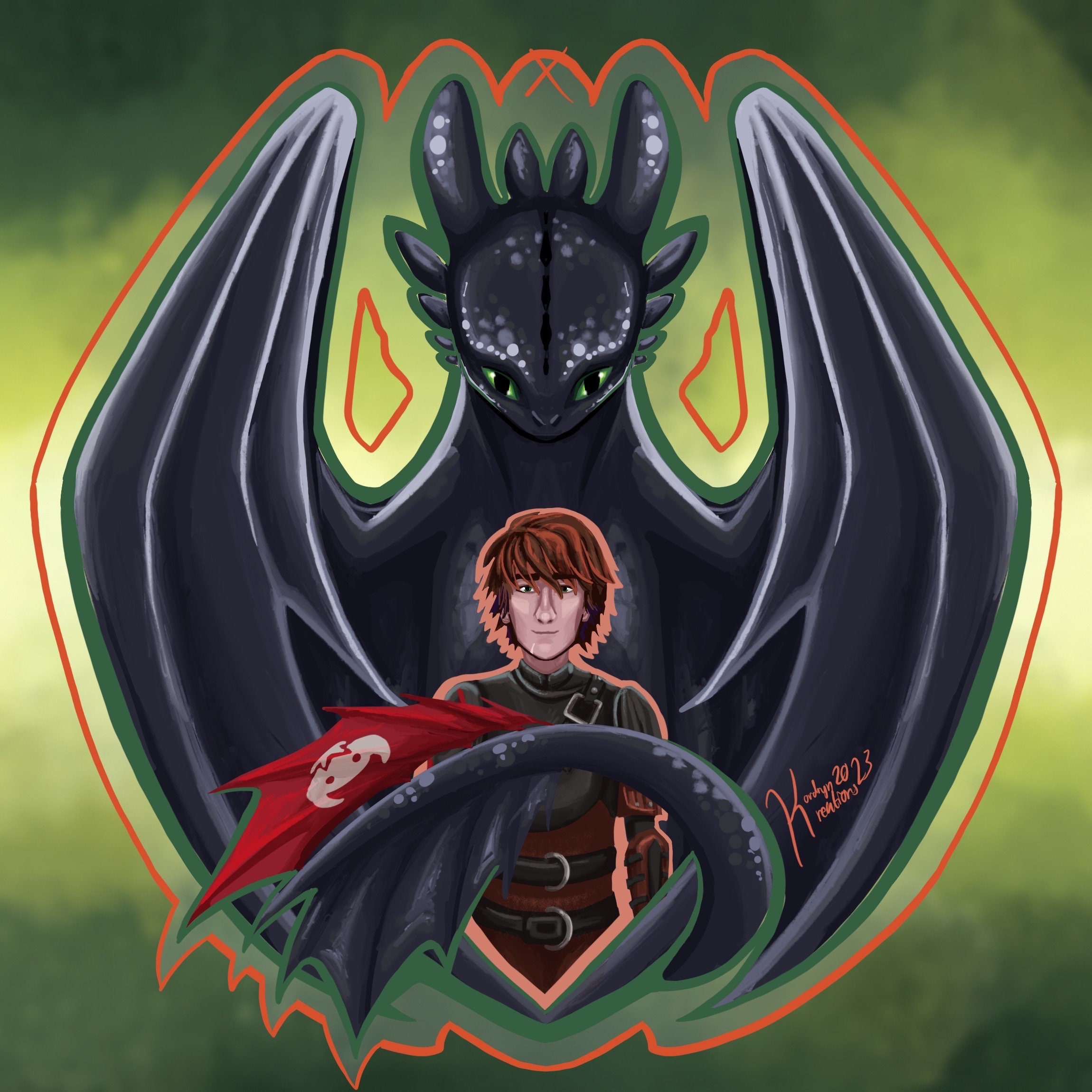 Viking Chief & Dragon Charm - HTTYD 3” (76.2 Mm) Keychain - Etsy