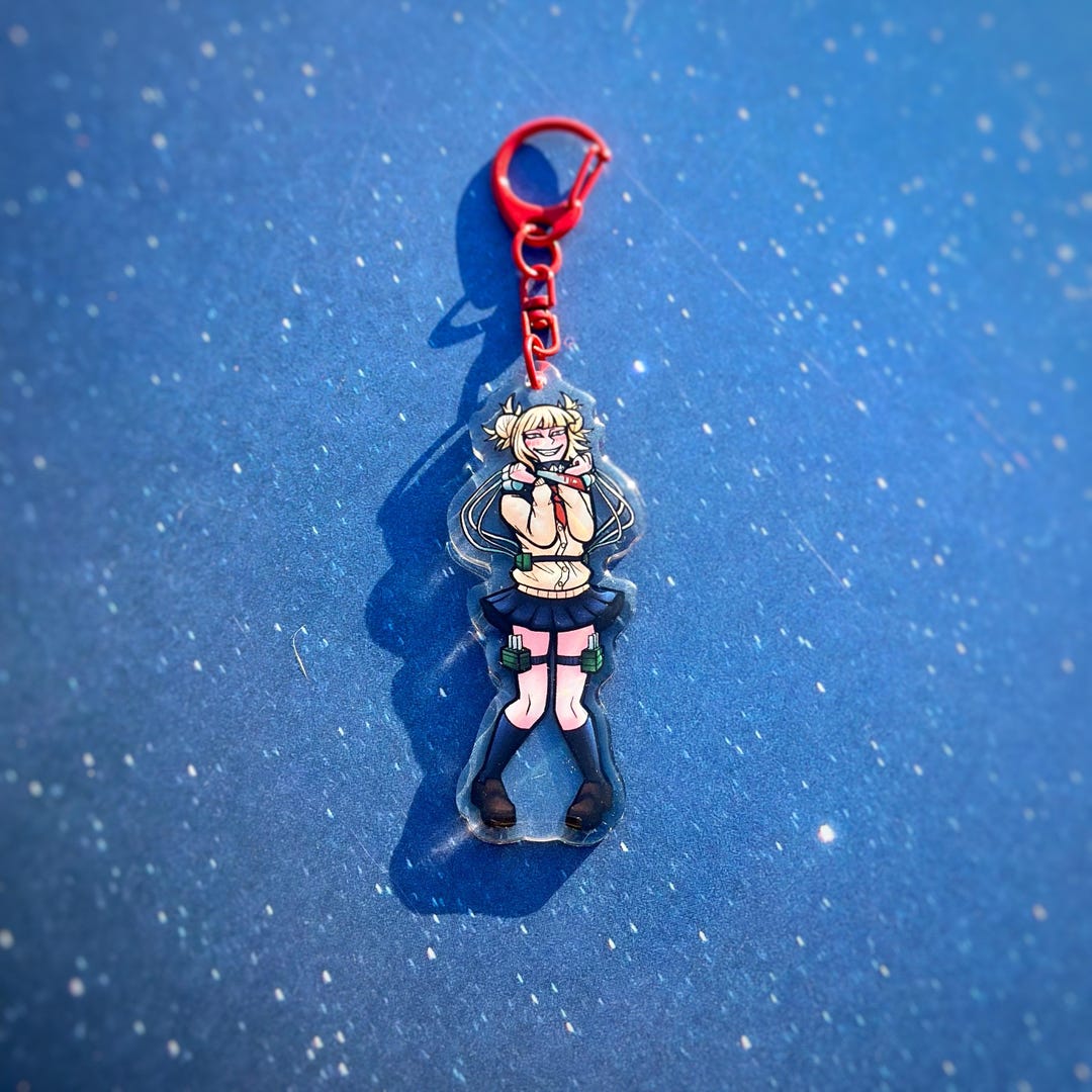 Toga Himiko Charm 3 76.2 Mm MHA Keychain - Etsy