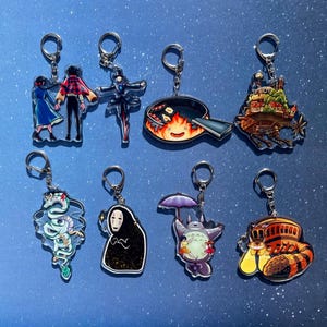 Cute Fire Demon Shaker Charm - 3" (76.2 Mm) SG Keychain - Etsy