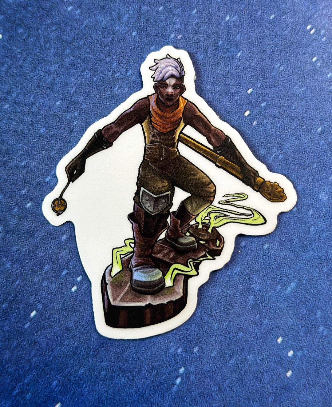 Ekko Arcane Sticker 3 76.2 Mm Arcane: League of Legends - Etsy