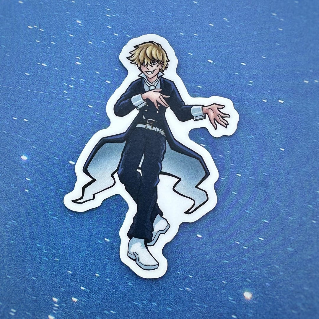 Phantom Thief Hero Sticker - 3" (76.2 Mm) - Etsy