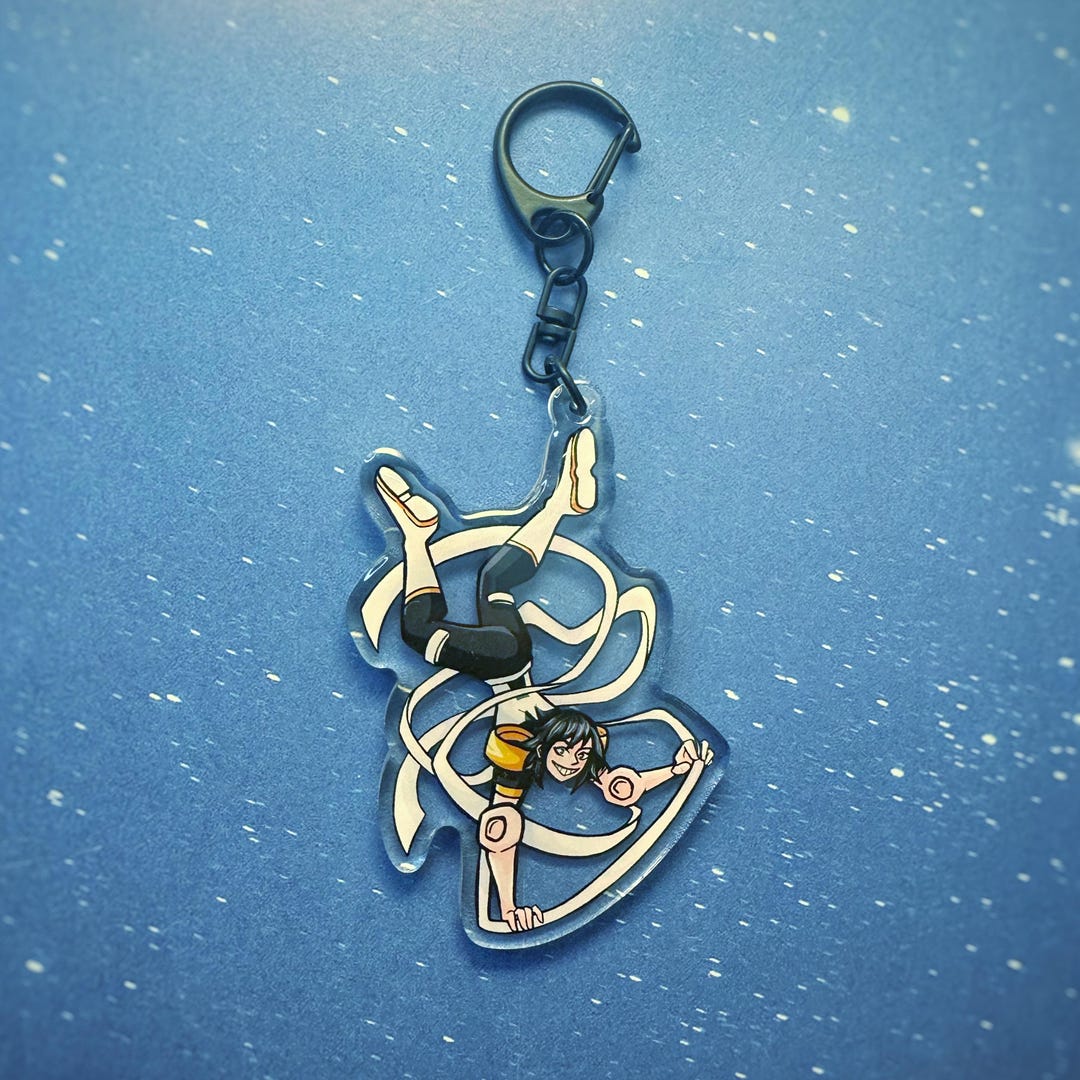 Cellophane Tape Hero Charm - 3" (76.2 Mm) MHA Keychain - Etsy