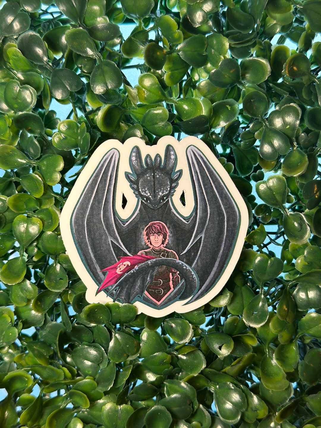 HTTYD Toothless & Hiccup STICKER Chief 3 76.2 Mm - Etsy