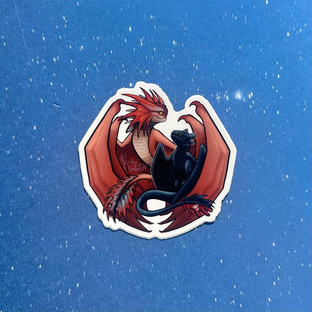 Owl & Cat Dragon HTTYD STICKER - 3" (76.2 Mm) - Etsy