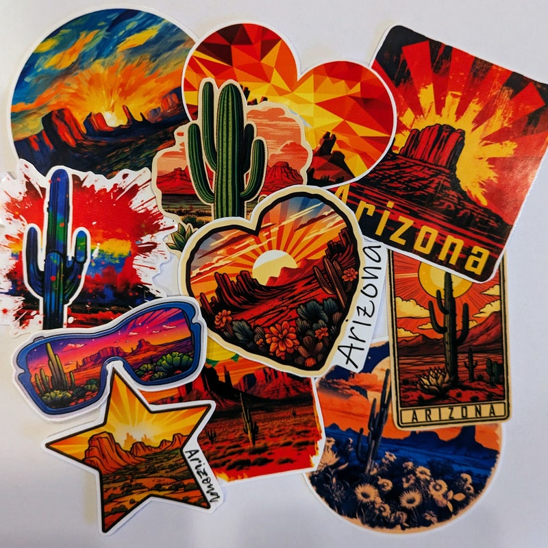 Arizona Stickers - Etsy