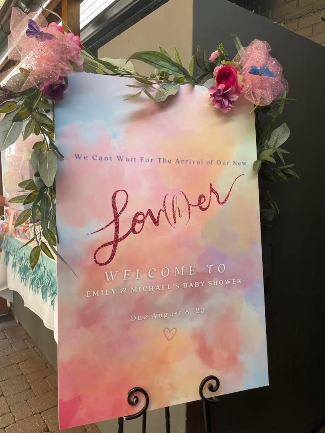 TAYLOR SWIFT THEMED Baby Shower Welcome Sign - Etsy