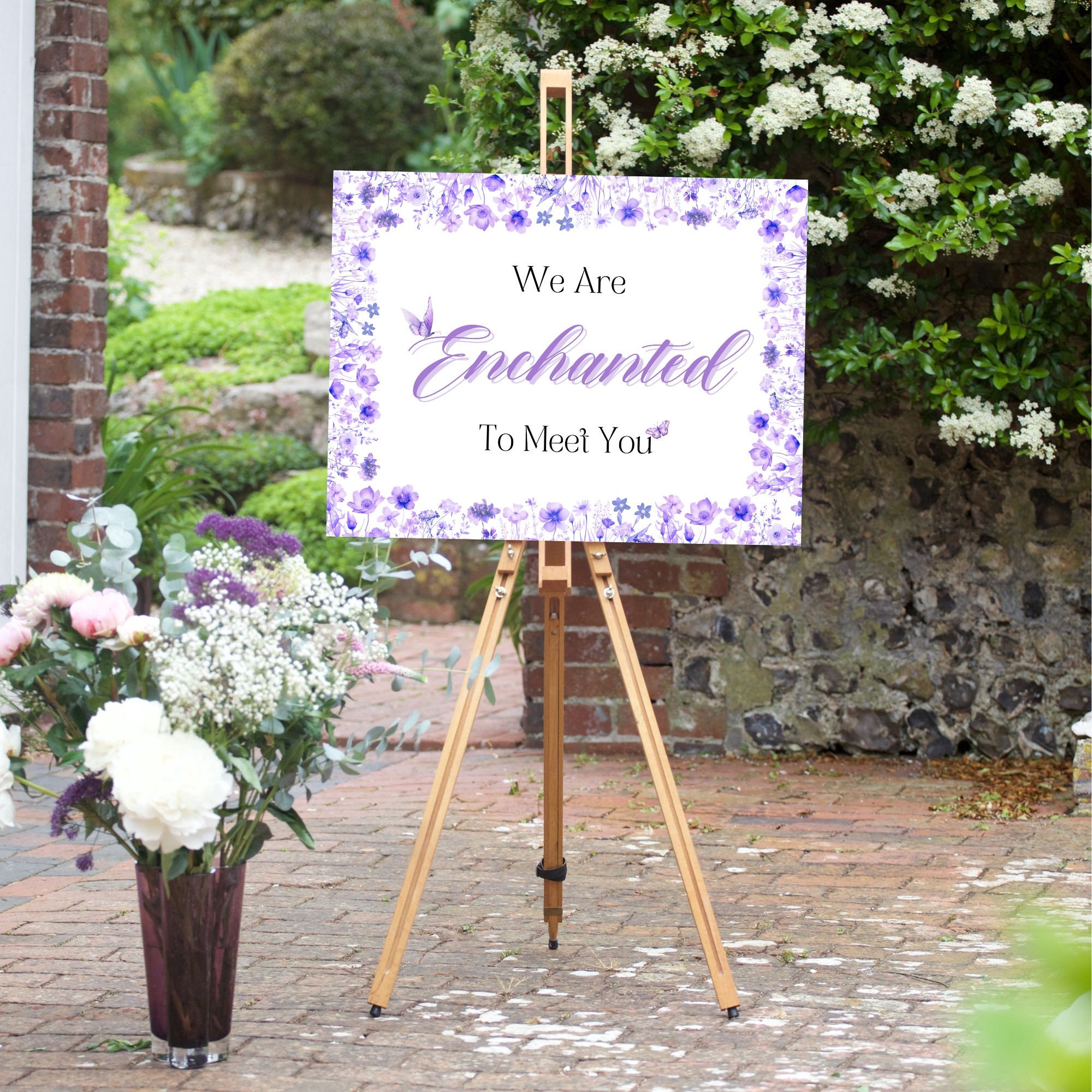 TAYLOR SWIFT ENCHANTED Purple Butterfly Themed Baby Shower Poster - Etsy