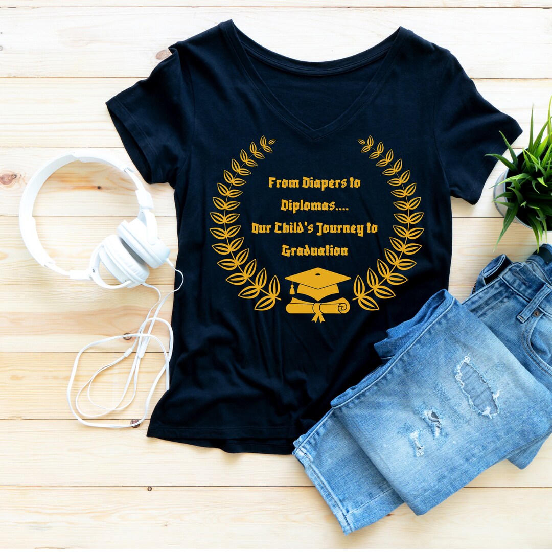 Journey to Graduation, Graduation Family Shirts 2024, Proud Family of ...