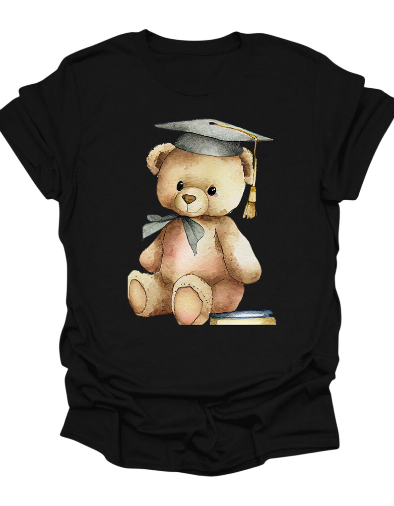 Graduation Teddy Bear Shirt, Graduate Shirts 2024, Cute Shirt ...