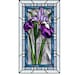Dutch Iris Stained Glass Pattern - Etsy