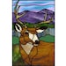 Mountain Mule Deer Digital Stained Glass Pattern - Etsy