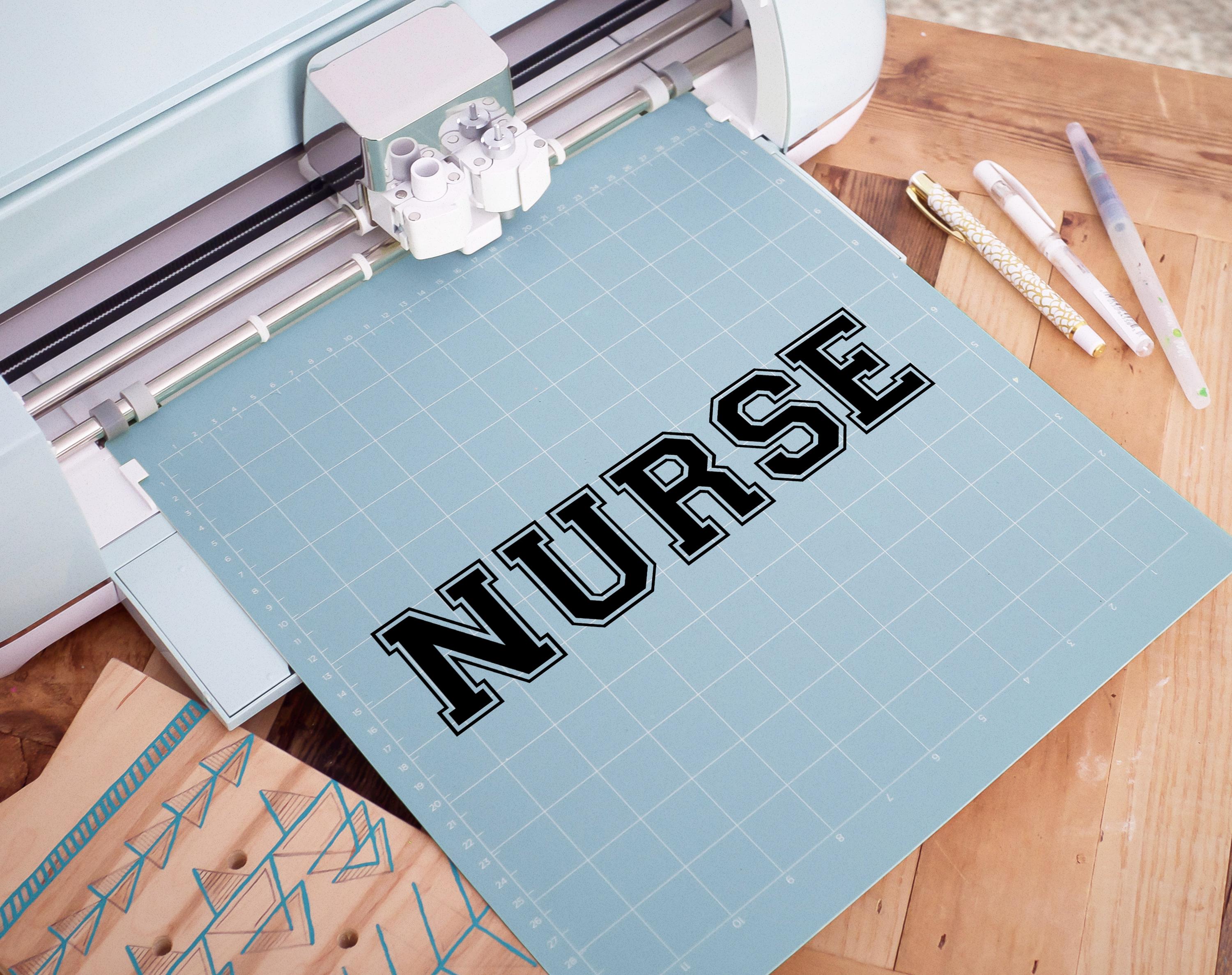 Nurse SVG, Varsity Font Nurse | Nurse Shirt Svg, Nurse Gift Svg, Nurse ...