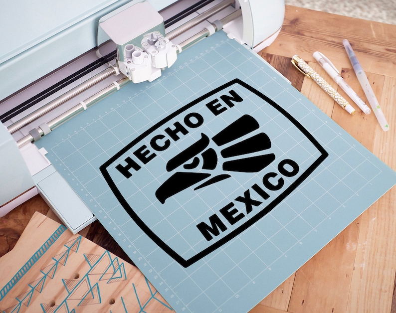 Hecho En Mexico Eagle Svg Files | Made in Mexico Vector Silhouette ...