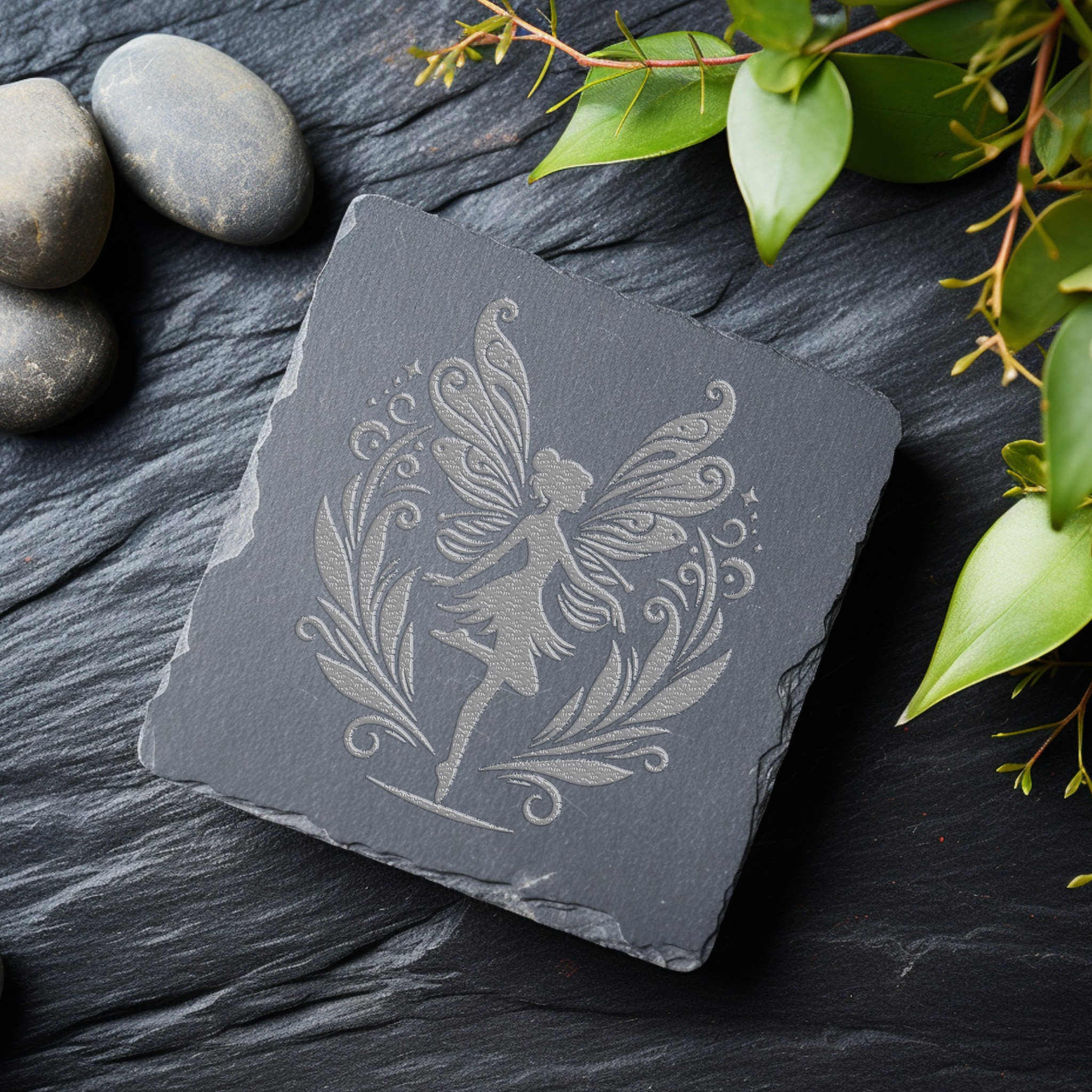 Cute Fairy Cut File | Fancy Fairy Vector Graphic Silhouette, Cameo ...