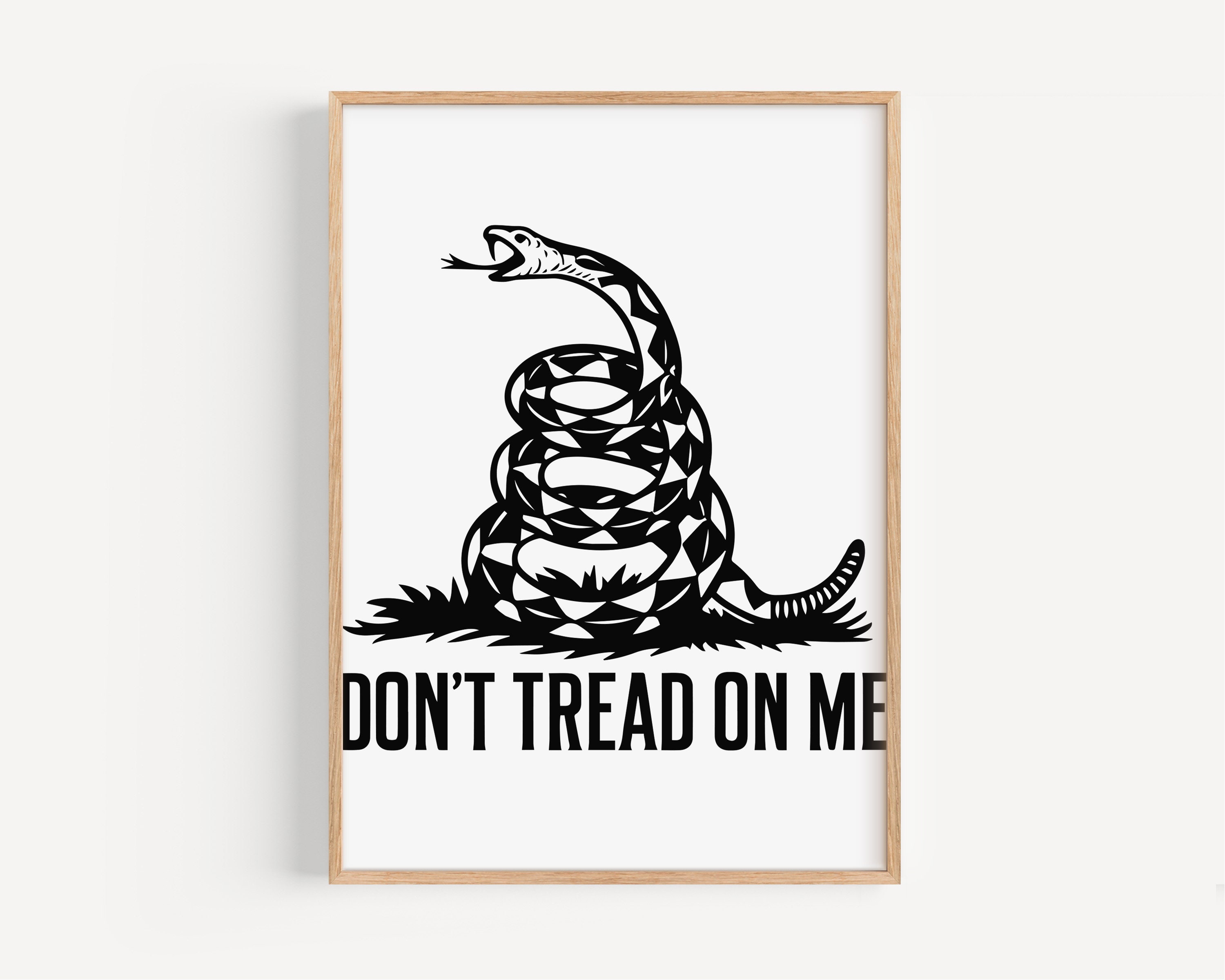Don't Tread on Me Snake Gadsden Flag Files | Rattlesnake Vector ...