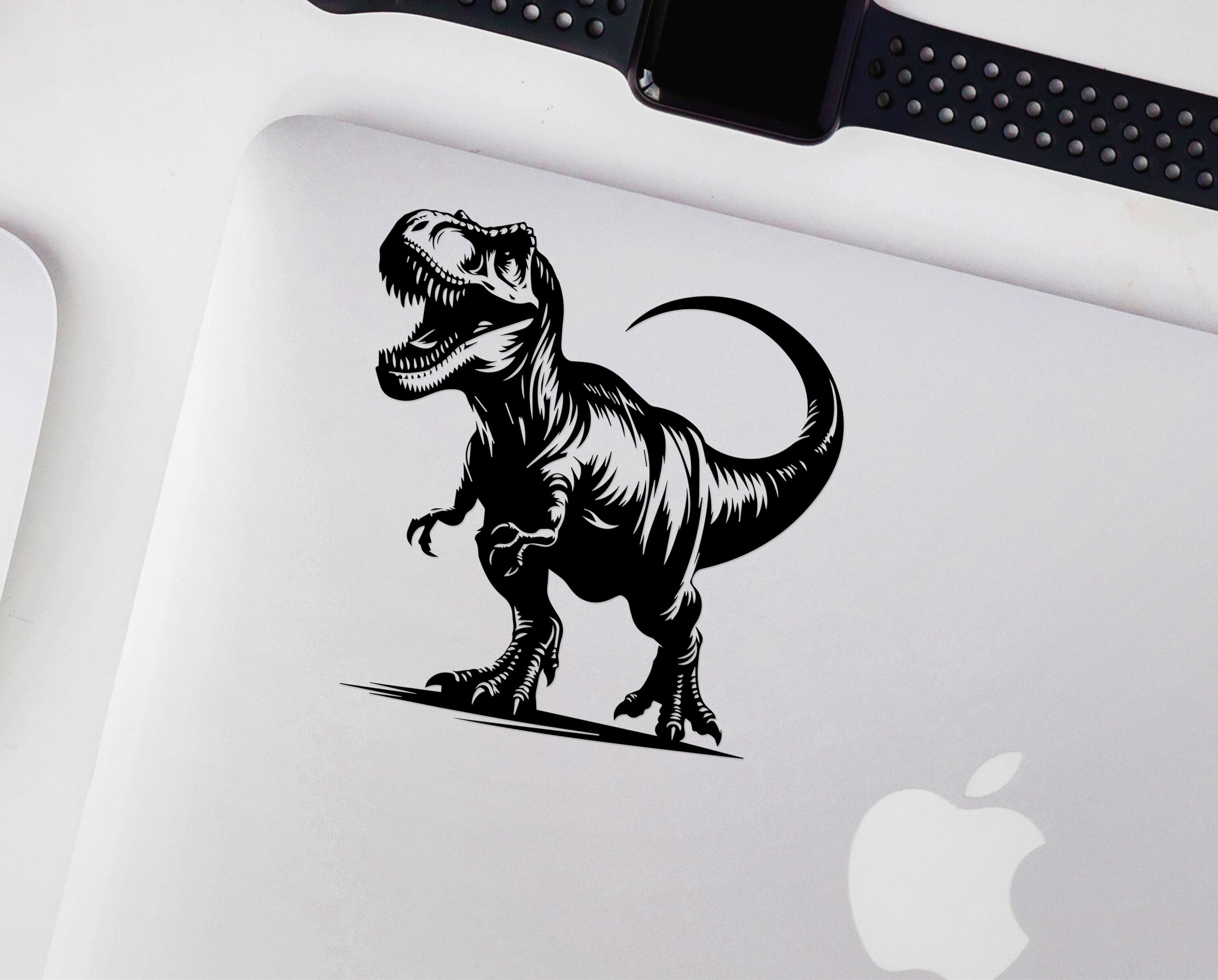 8 T-rex Cut Files T-rex Dinosaur Vector Graphic Silhouette, Cameo ...