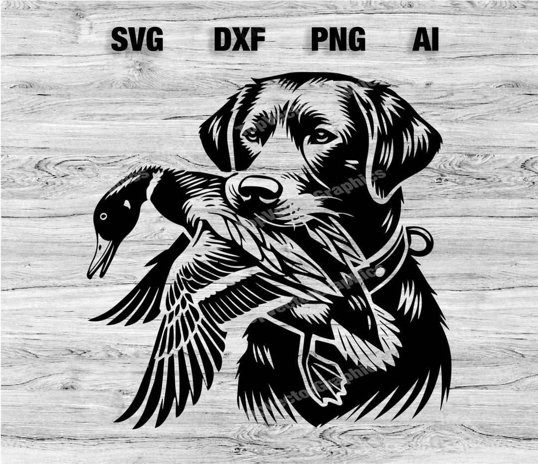 Bird Dog SVG | Duck Hunting Dog Laser File | Duck Hunt Heat Transfer ...