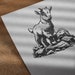 Baby Goat on Rocks Cut Files | Billy Goat Vector Silhouette, Cameo ...