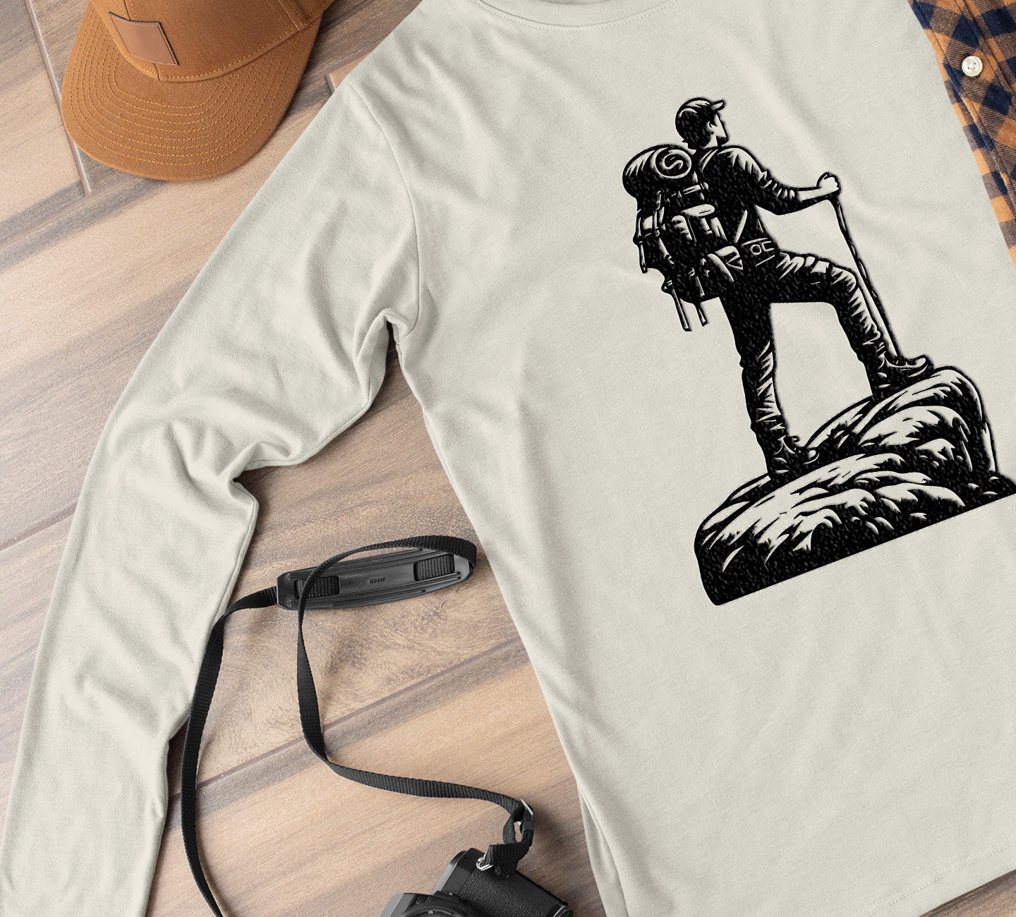 8 Hiker Boulder Vector Graphics for DIY Crafts and Projects Hiker ...