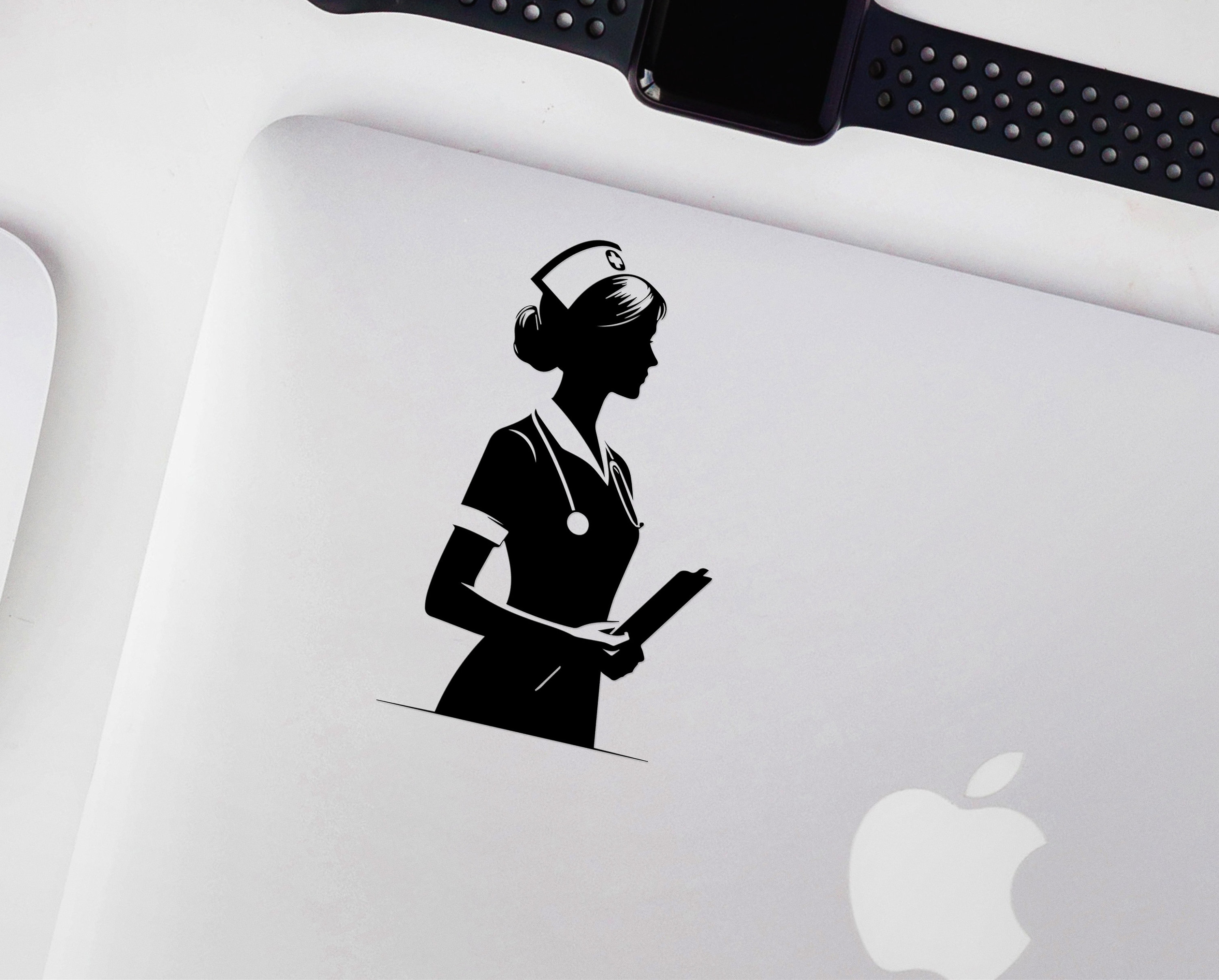 9 Nurse Cut Files | Nursing Vector Graphic Silhouette, Cameo, Cricut ...