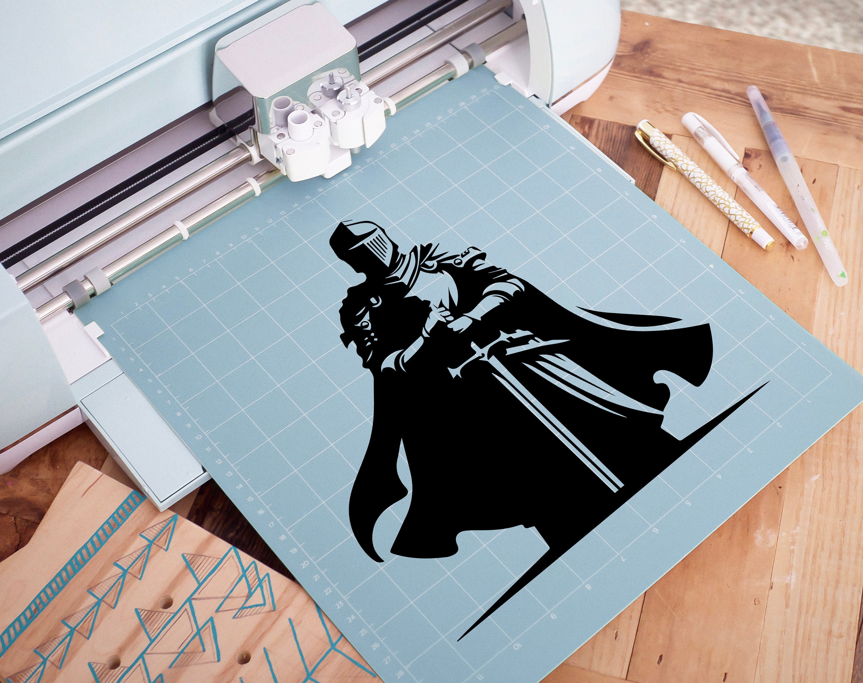 20 Medieval Knight Graphics | Knight Warrior Cut Files Silhouette ...