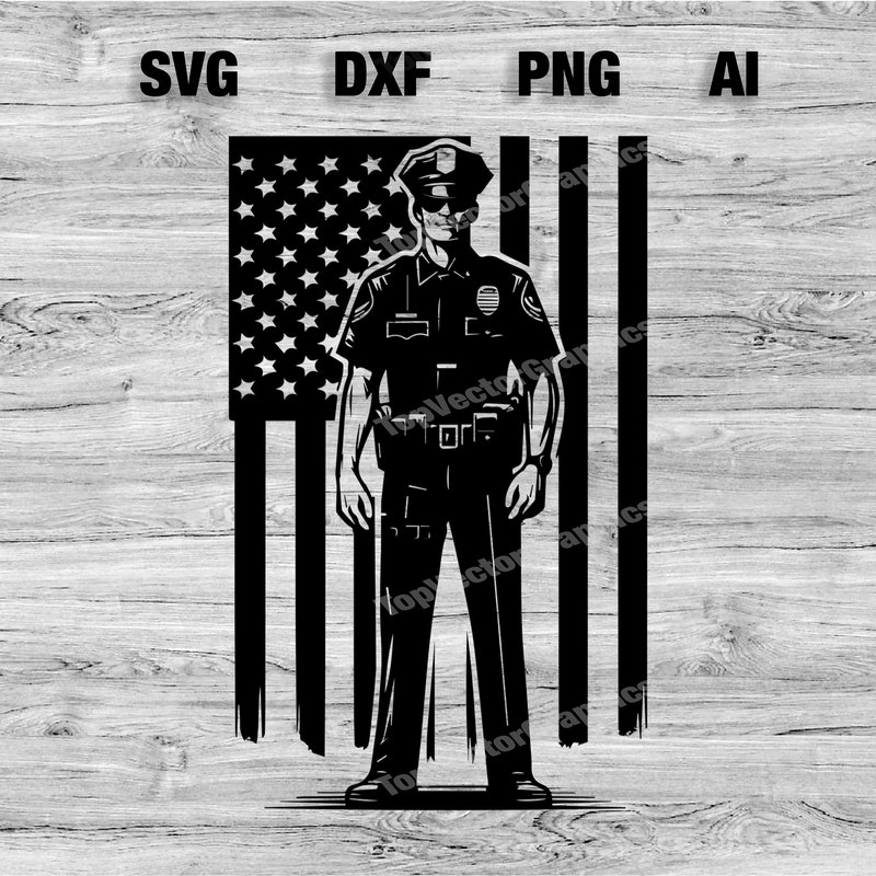 Police Officer Svg - Etsy