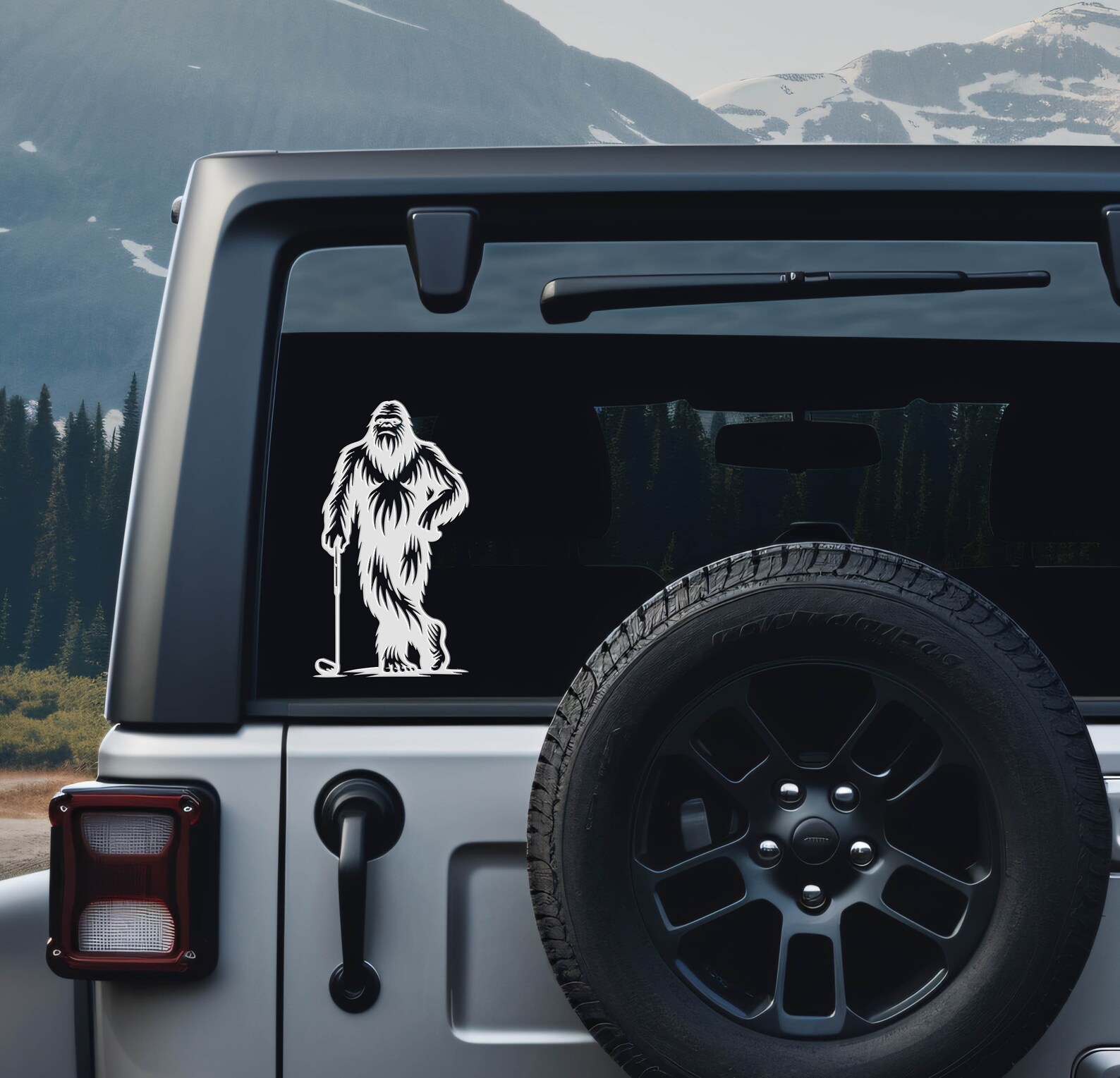 Bigfoot Golf Vector Graphic for DIY Crafts and Projects | Bigfoot ...