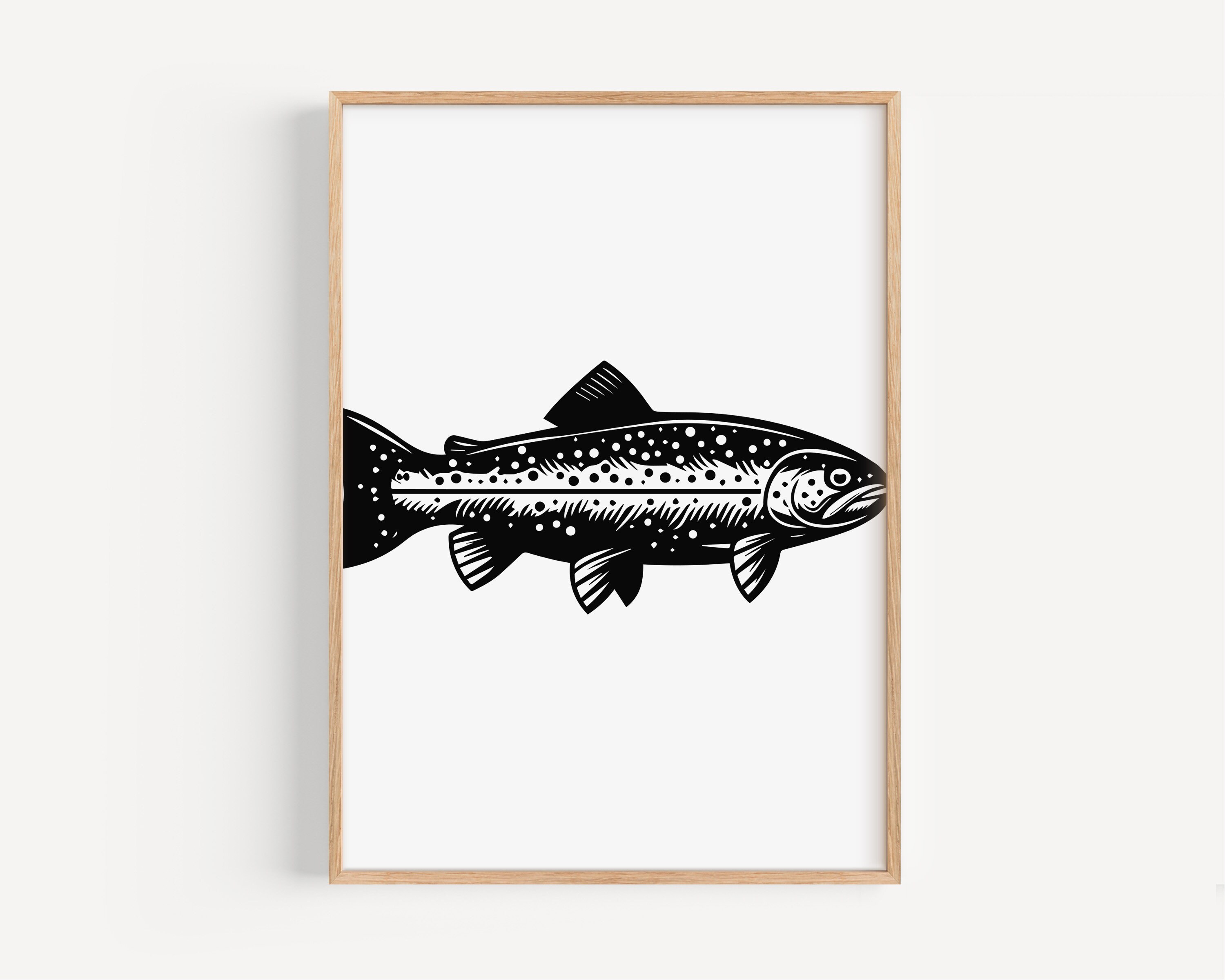 9 Rainbow Trout Bundle Cut Files | Rainbow Trout Fish Vector Graphic ...