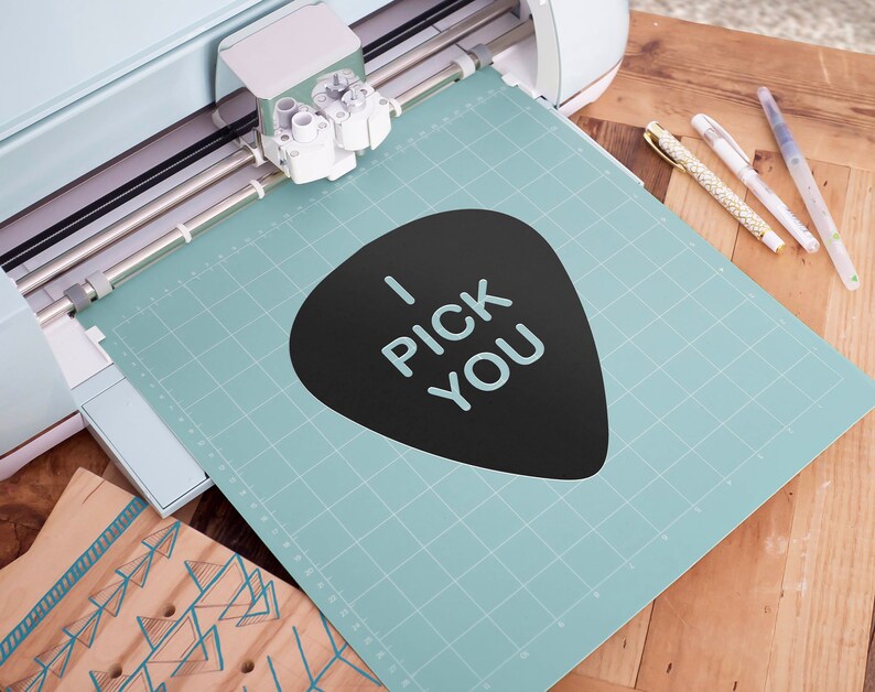 Guitar Pick Graphic i Pick You DIY Crafts and Projects Pick Silhouette ...