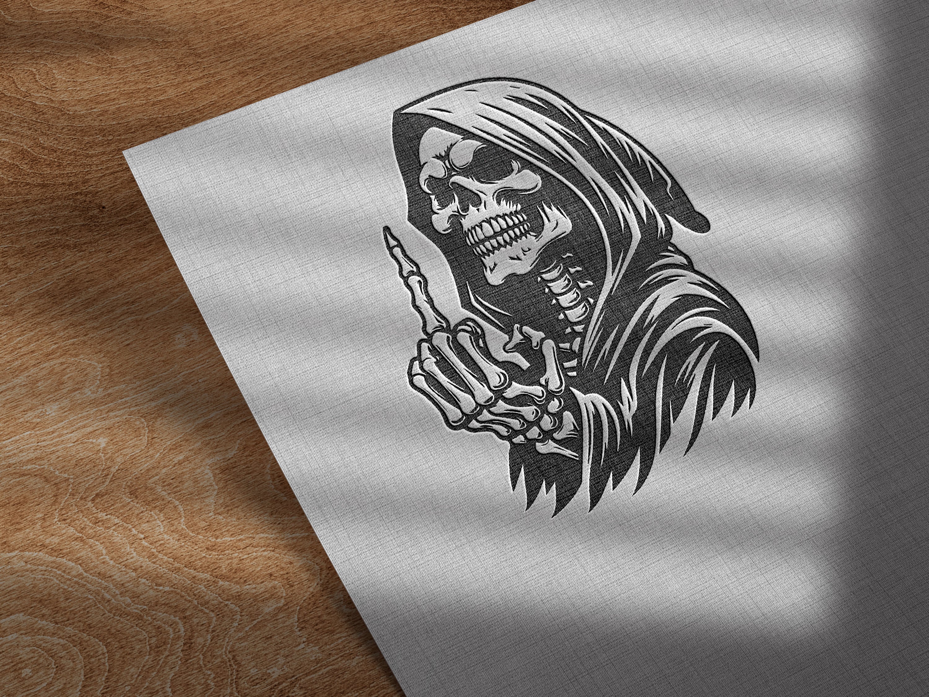 Grim Reaper Skeleton Cut Files Grim Reaper Finger Skull Vector ...