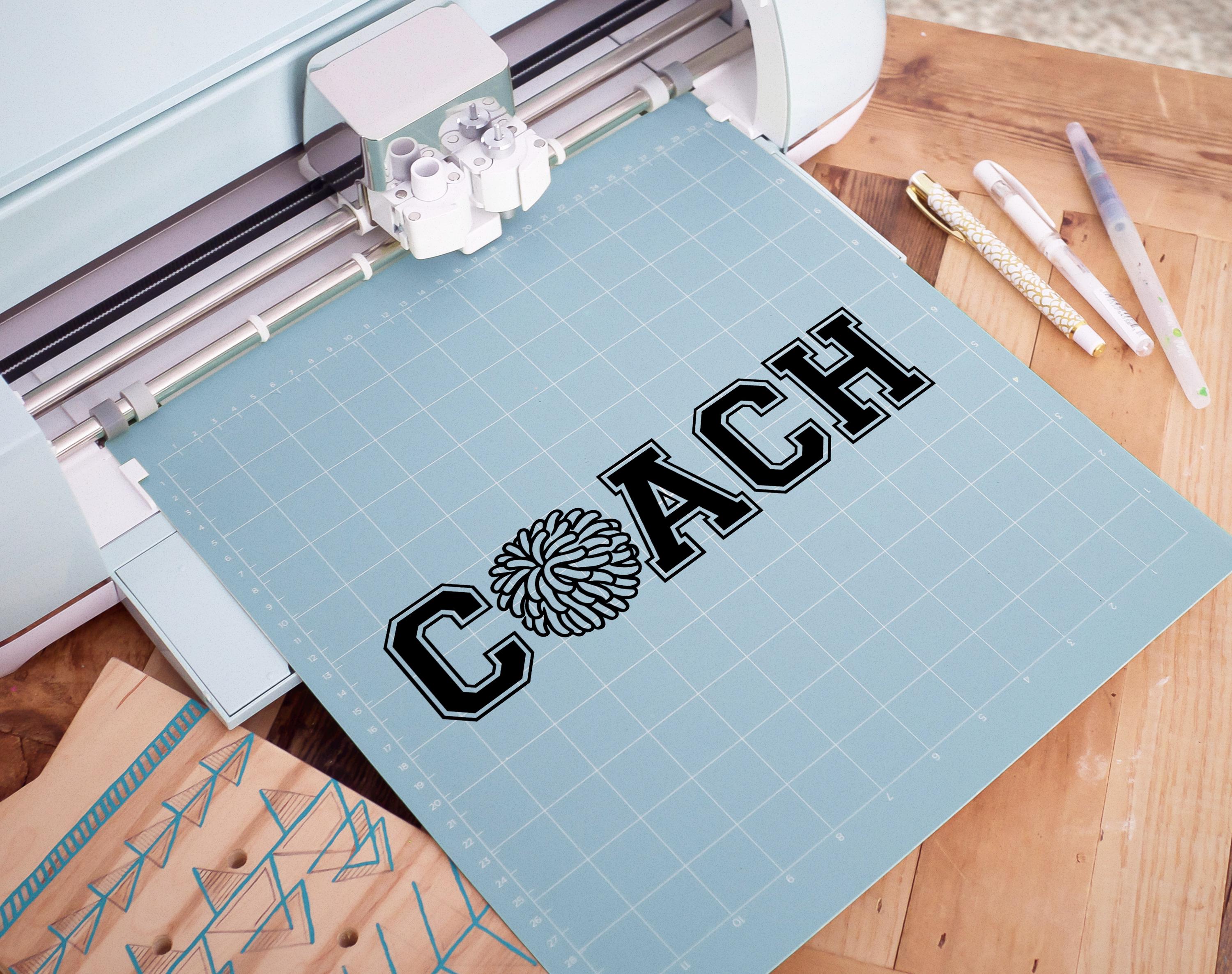 Cheerleading Coach SVG, Varsity Font Coach | Coach Shirt Svg, Coach ...