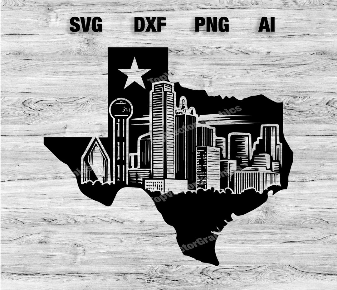 Texas State SVG | Texas Shirt Svg, Texas Outline Svg Dallas Skyline Svg ...