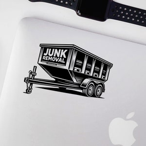 Junk Removal Business Graphic - Business Logo- SVG, PNG, Dxf, AI Files ...