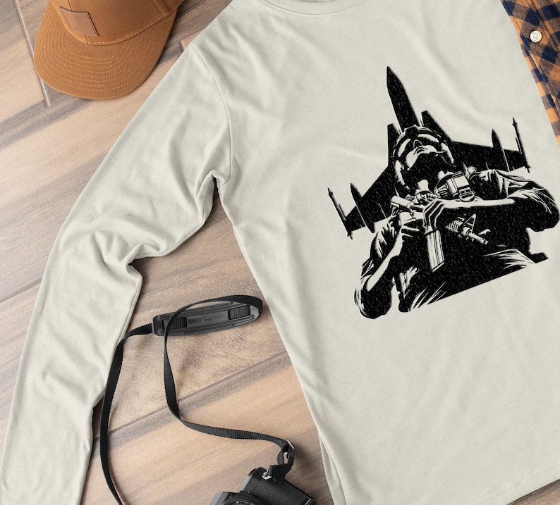 US Air Force Soldier File American Fighter Pilot Flag Silhouette, Cameo ...