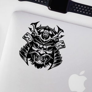 Samurai Face Mask Cut Files | Samurai Mask Vector Silhouette, Cameo ...